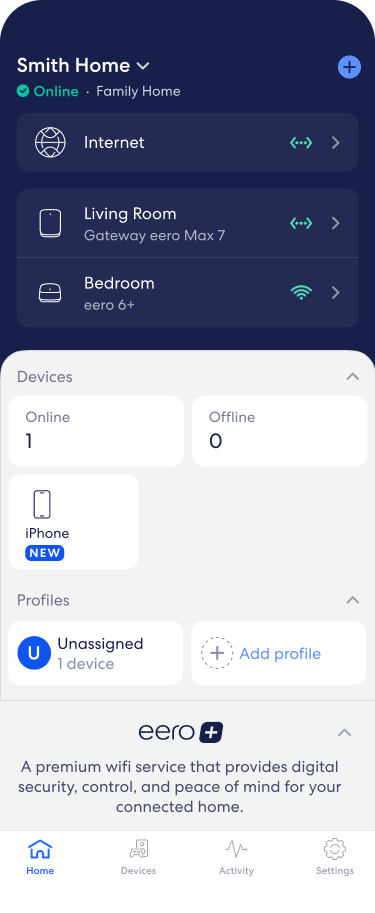 Unassigned Device Control – eero Help Center