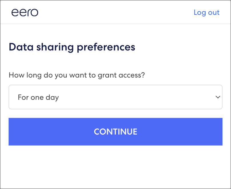 eero Data Portability - Third Party Onboarding – eero Help Center